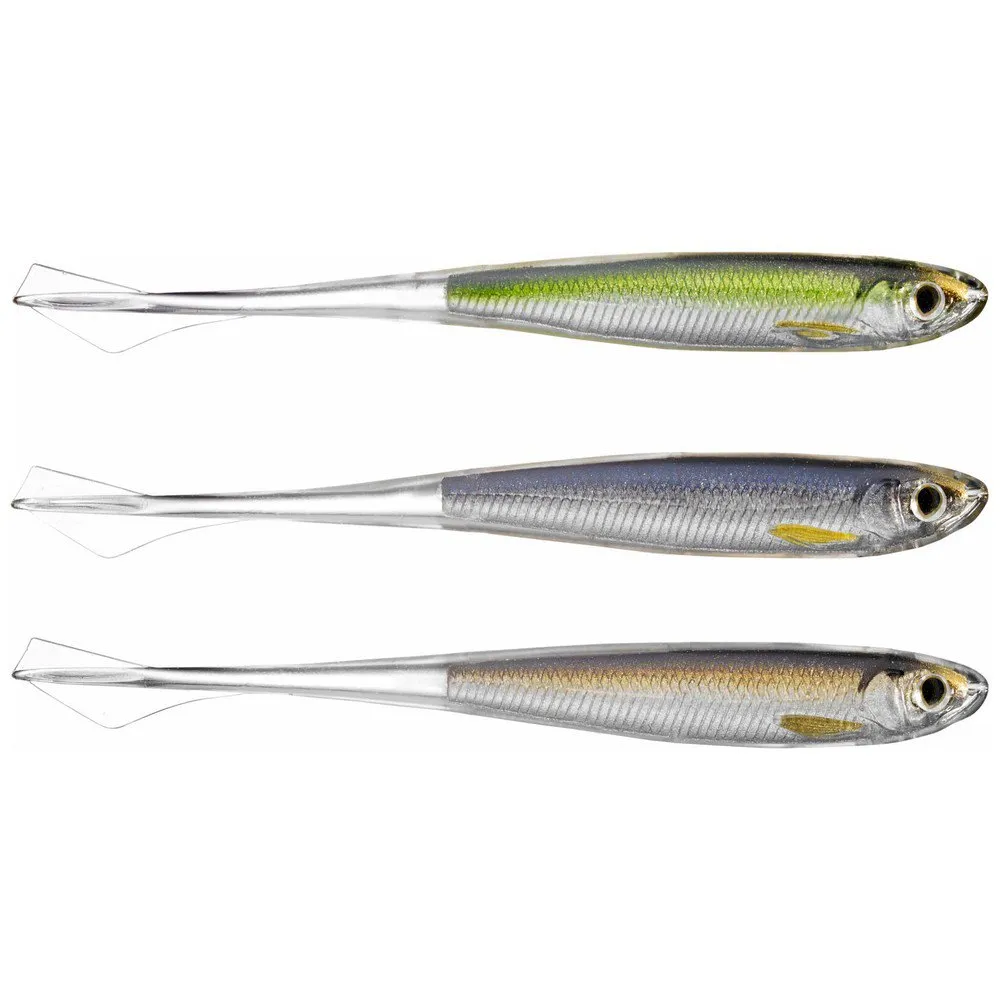 Live target Ghost Tail Minnow Dropshot Soft Lure 95 mm | Waveinn