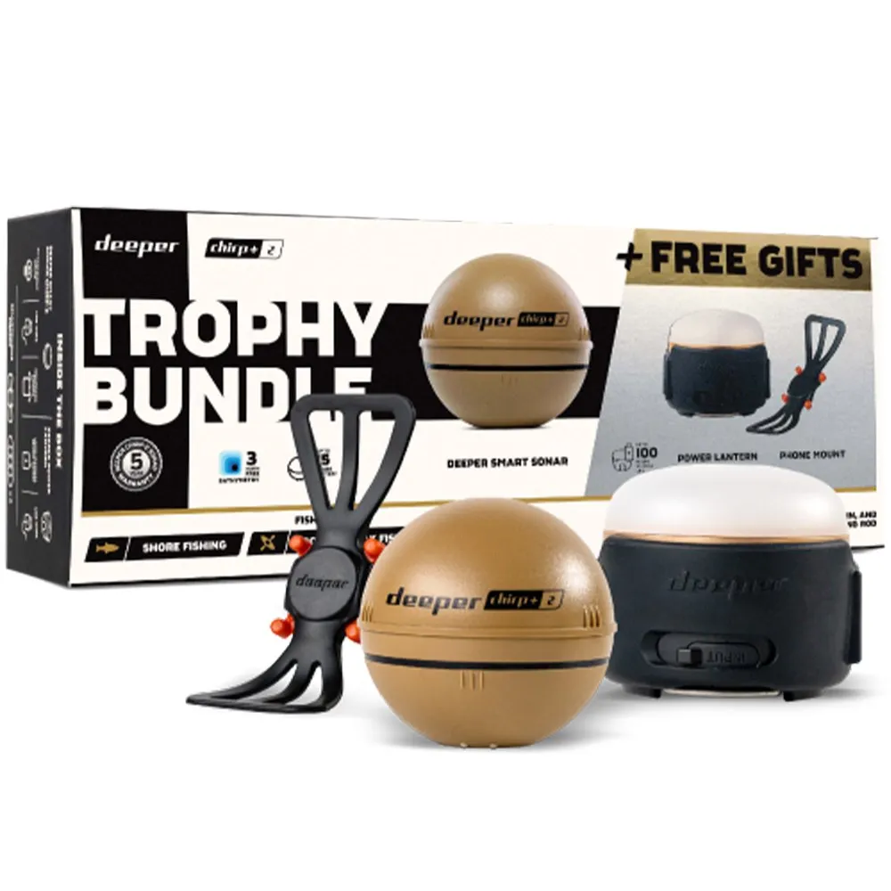 Deeper Trophy Bundle Wireless Sonar Kit Multicolor | Waveinn