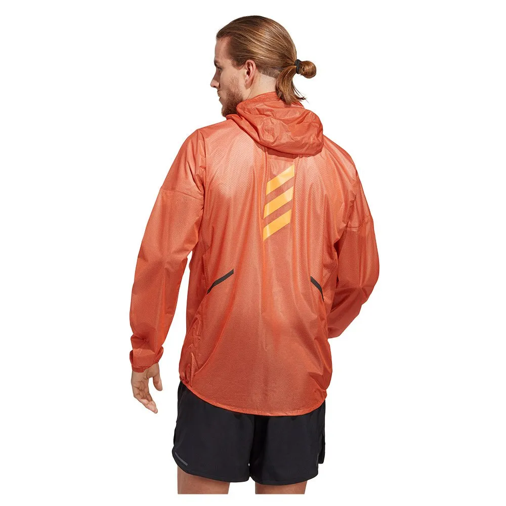 adidas Agr Rain Jacket Orange | Trekkinn