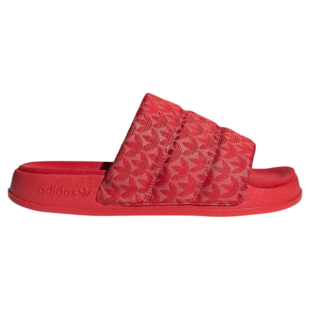 adidas Originals Adilette Essential Slides Red | Dressinn