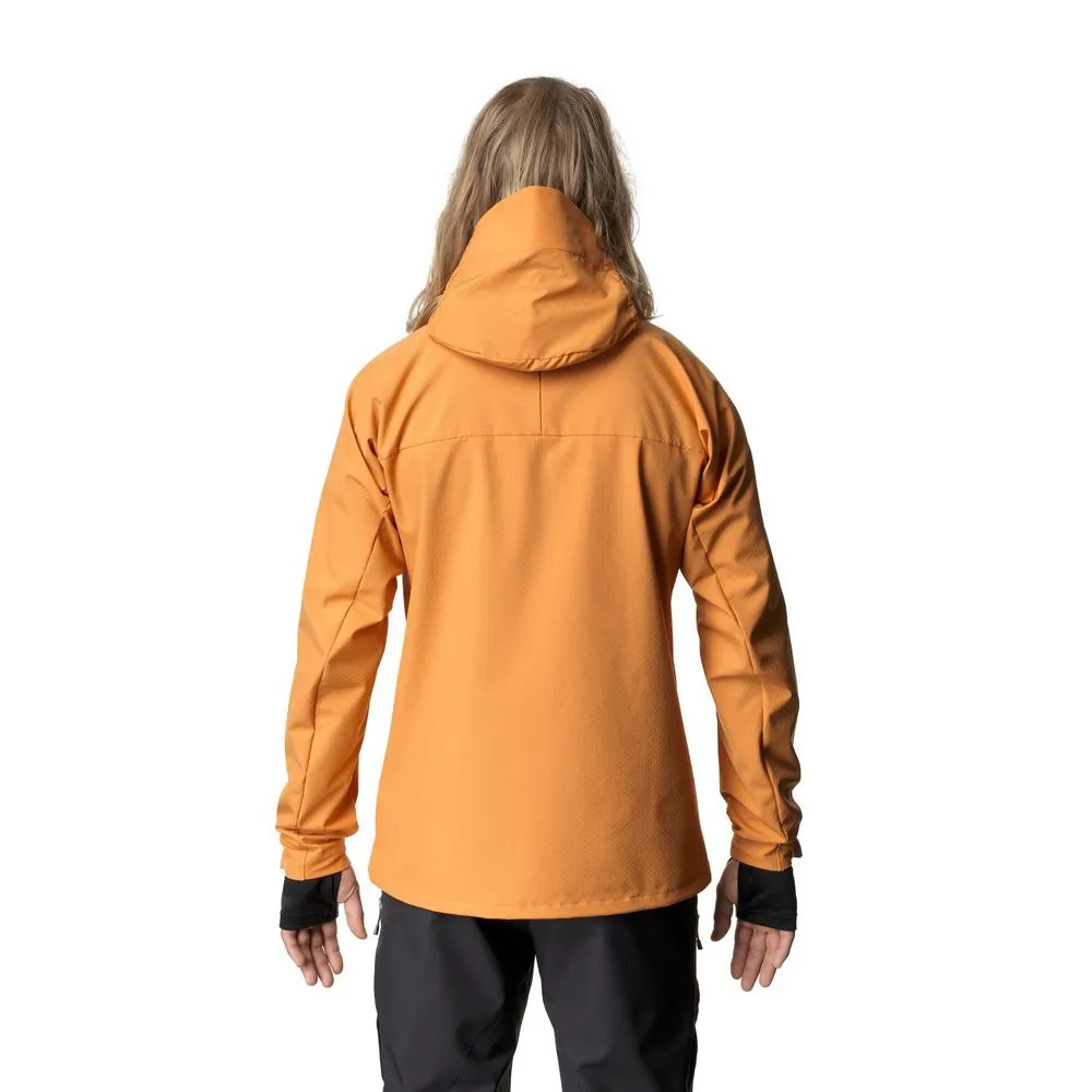 Houdini Pace softshell jacket Orange | Trekkinn