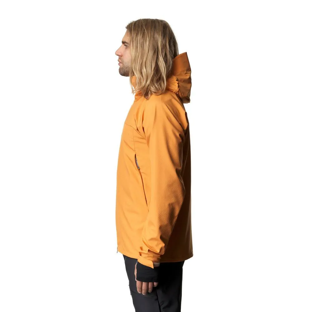 Houdini Pace softshell jacket Orange | Trekkinn