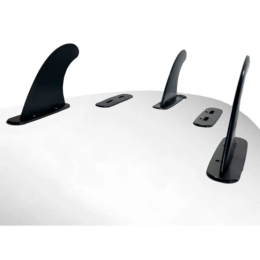 Atlantic boards Shark Epoxy+Fiber Soft 32L 5´10´´ Surfboard White ...