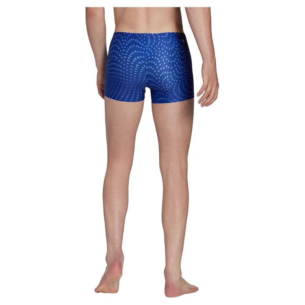 adidas Allover Graphic Boxer Blue | Swiminn