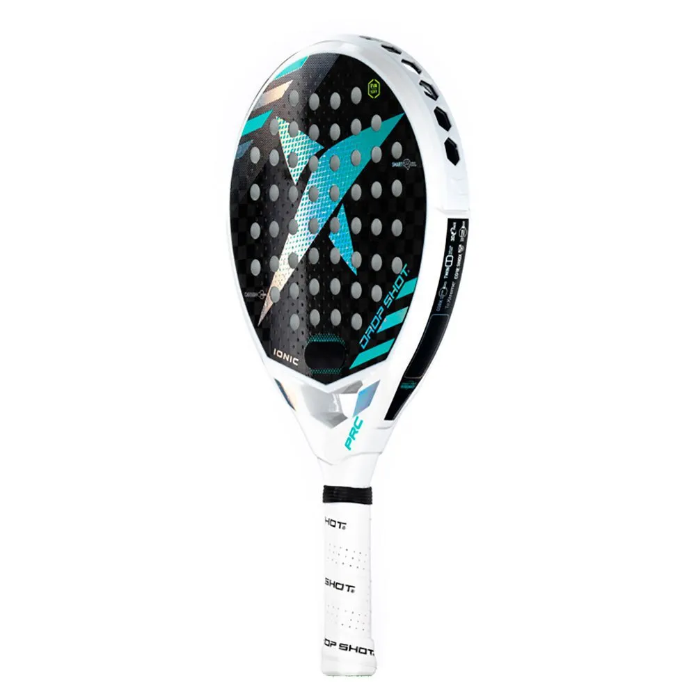 Drop shot Ionic padel racket Silver | Smashinn