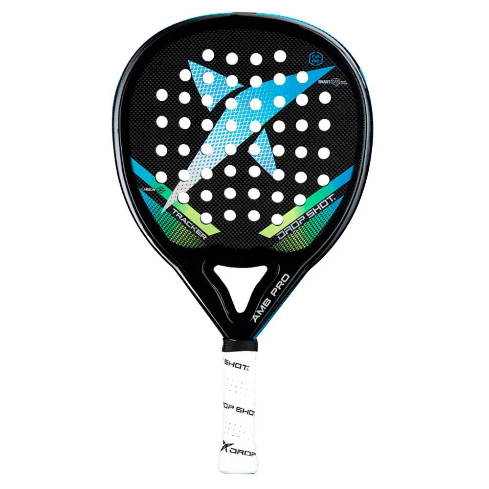 Drop shot Tracker padel racket Silver | Smashinn