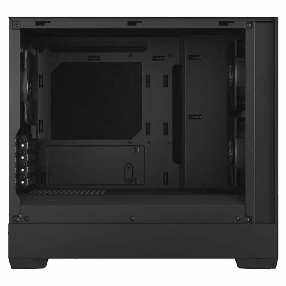 Fractal Pop Mini Silent PC Tower Case With Window Black | Techinn