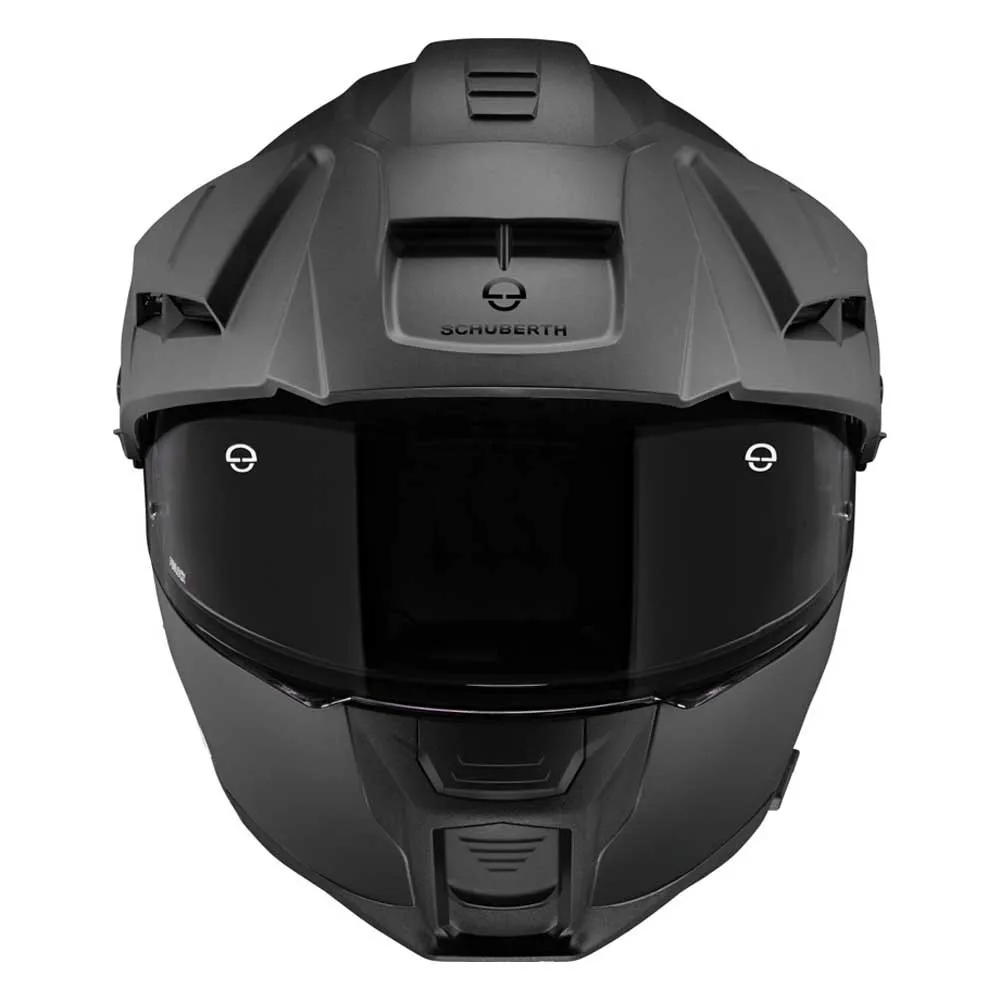Schuberth E2 modular helmet Black | Motardinn