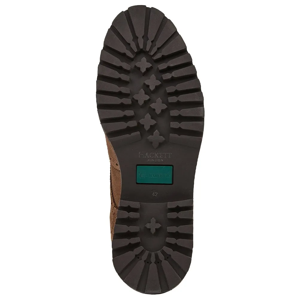 Hackett Brogue Wing Tip Shoes Brown | Dressinn