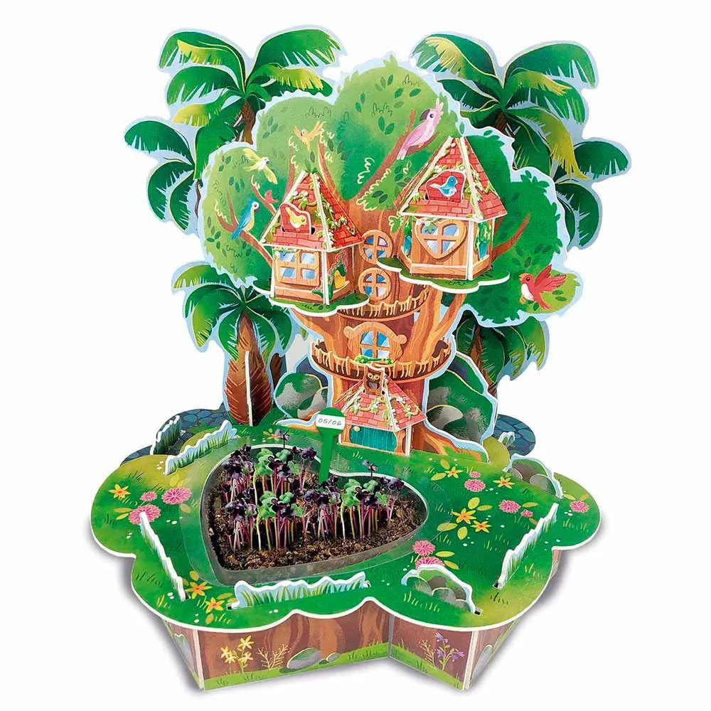 Educa borras 3D Dream Gardens 2 In 1 Tree house Interactive Board Game ...