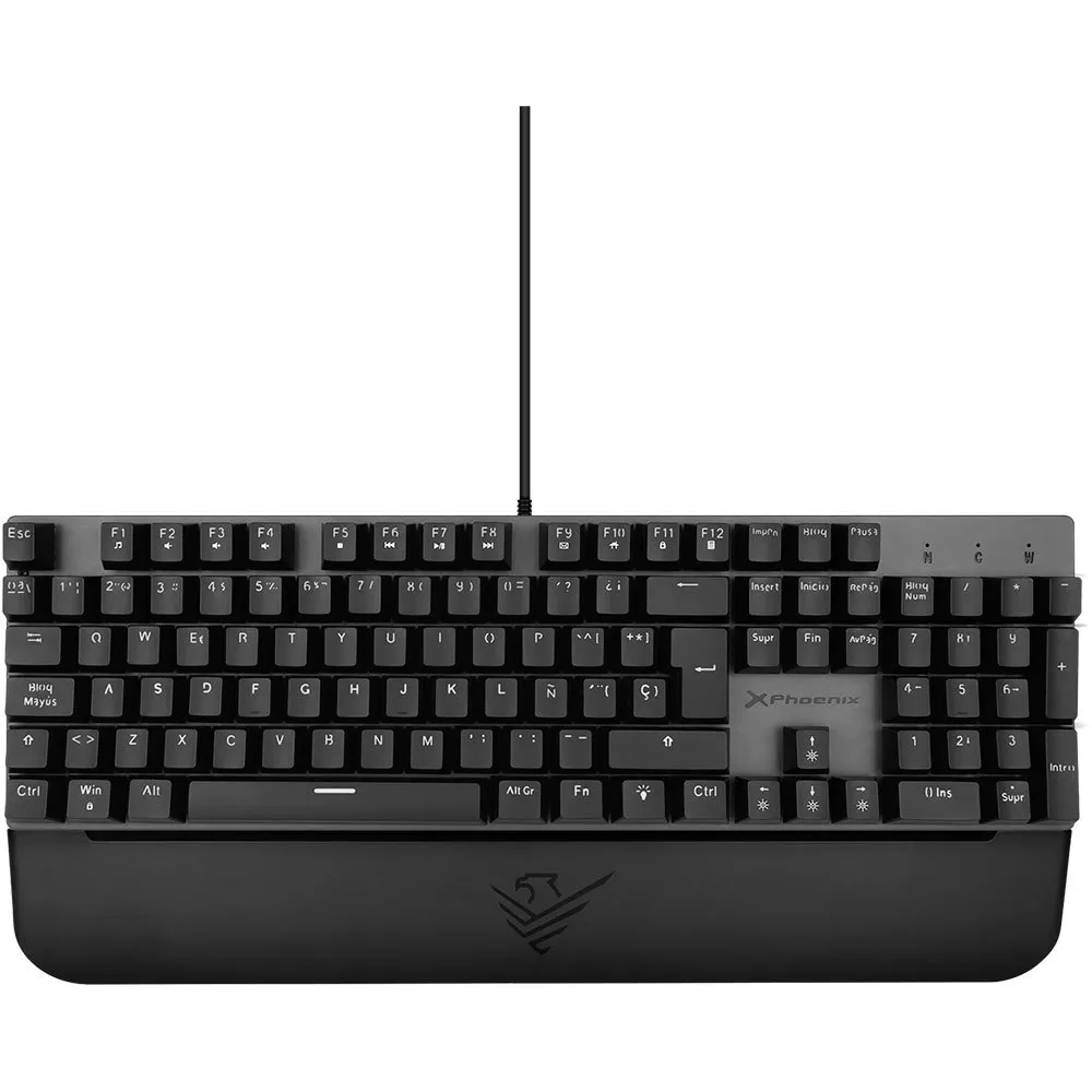Phoenix technologies MK1 Mechanical Brown Switch Gaming Keyboard Silver ...