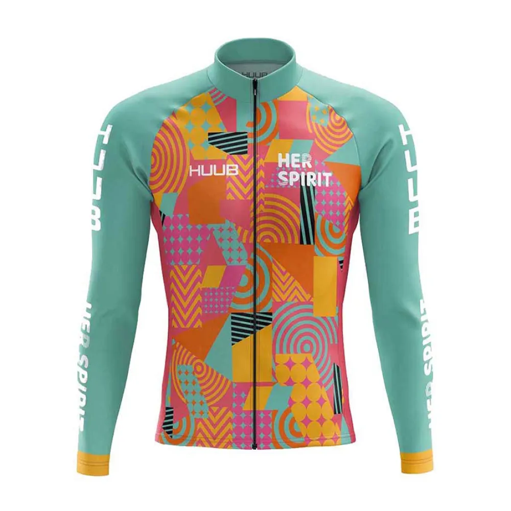HUUB Her Spirit Long Sleeve Jersey, Multicolor | Bikeinn