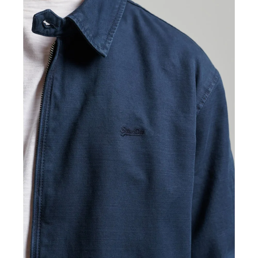 Superdry Vintage Classic Harrington jacket Blue | Dressinn