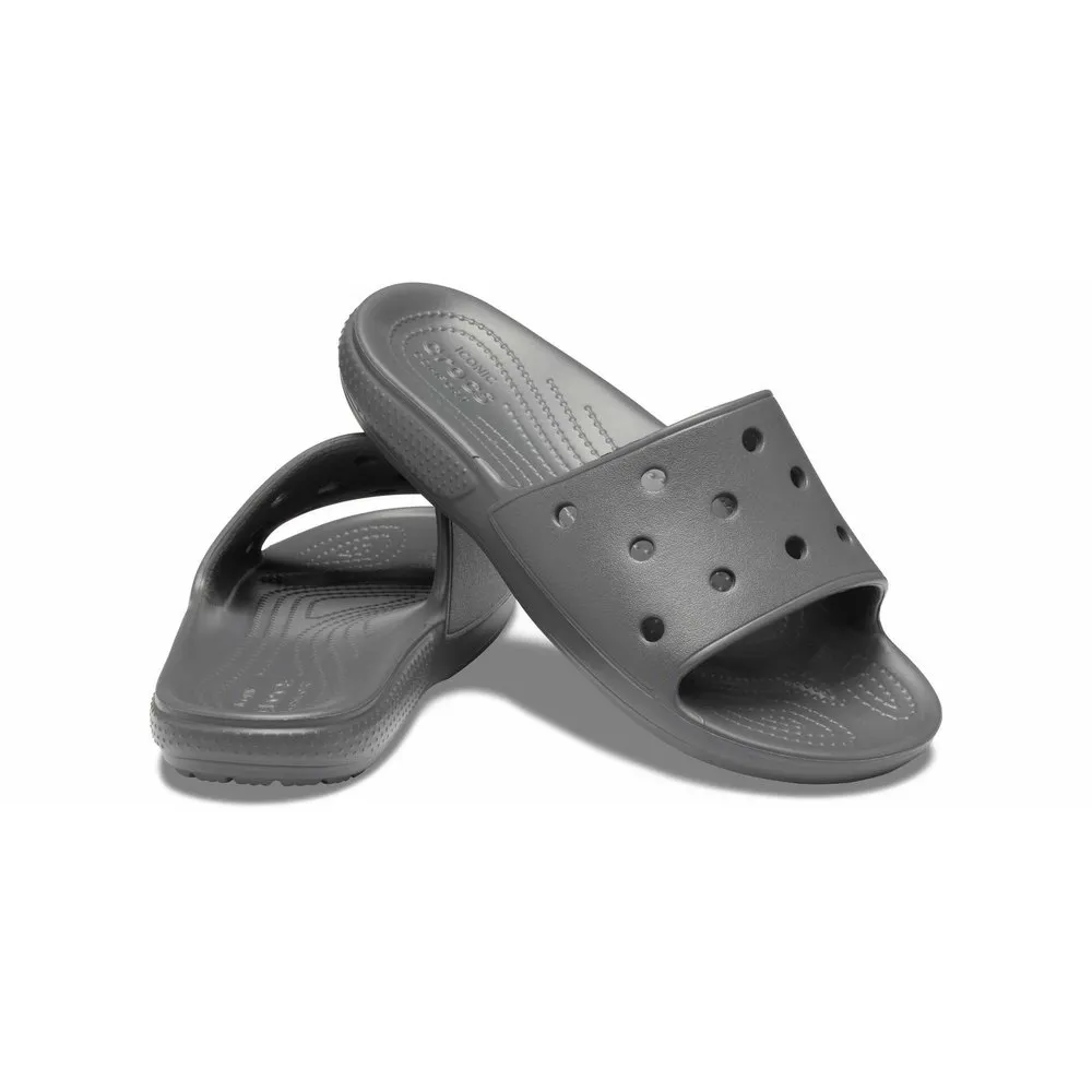 Crocs Classic Slides Grey | Dressinn
