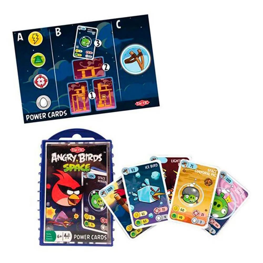 Angry birds Juego De Mesa Juego Cartas Multicolor | Kidinn