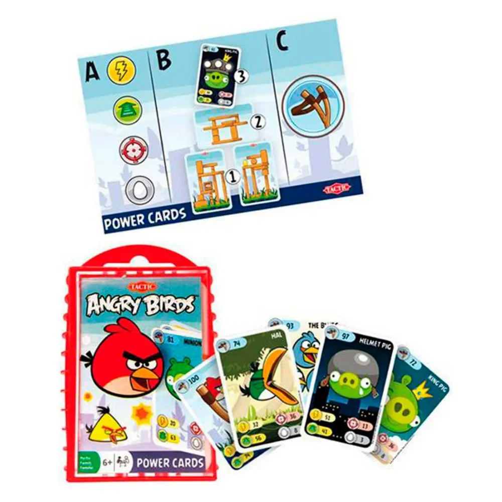Angry birds Juego De Mesa Juego Cartas Multicolor | Kidinn
