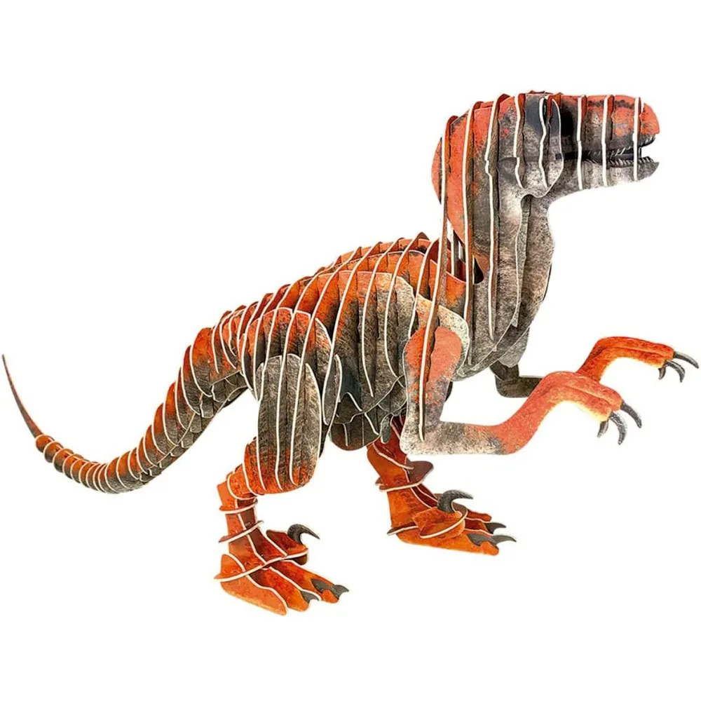 Educa borras 3D Velociraptor Dinosaurs Puzzle Golden | Kidinn