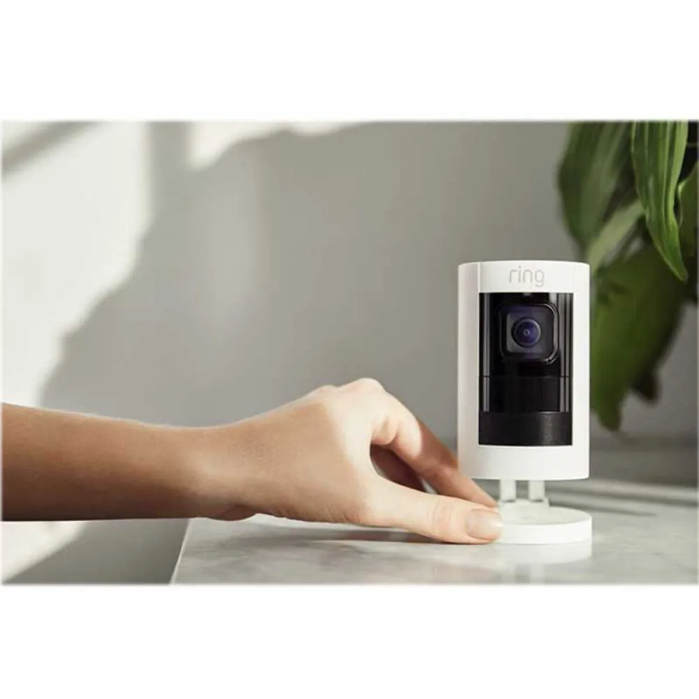 Ring Stick Up Security Camera Silver | Techinn