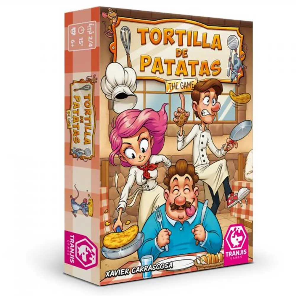 Tranjis games Tortilla De Patatas Card Game Golden | Kidinn