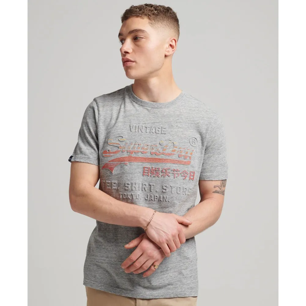 Superdry Vintage Vl Cali T-Shirt Grey | Dressinn