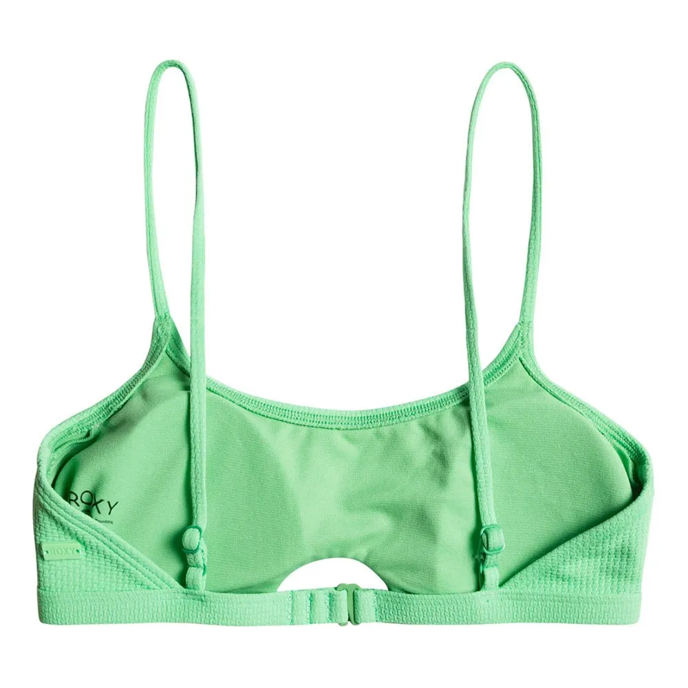 Roxy Color Jam Sdlette Bikini Top Green | Dressinn