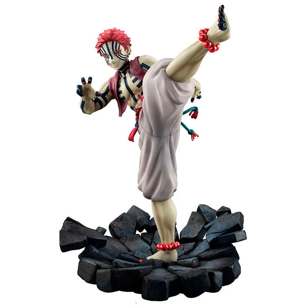 Megahouse Kimetsu No Yaiba Demon Slayer Upper Three Akaza Figure 19 cm ...