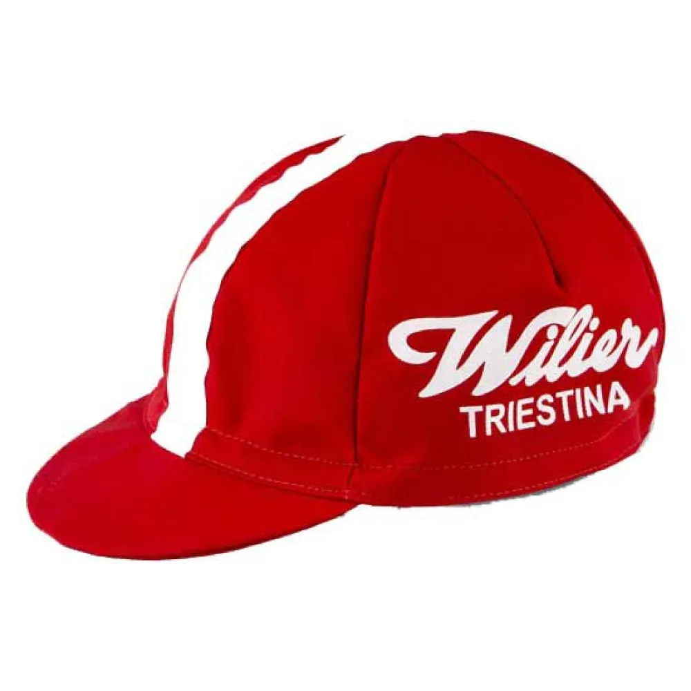 Wilier Vintage cap, Red | Bikeinn