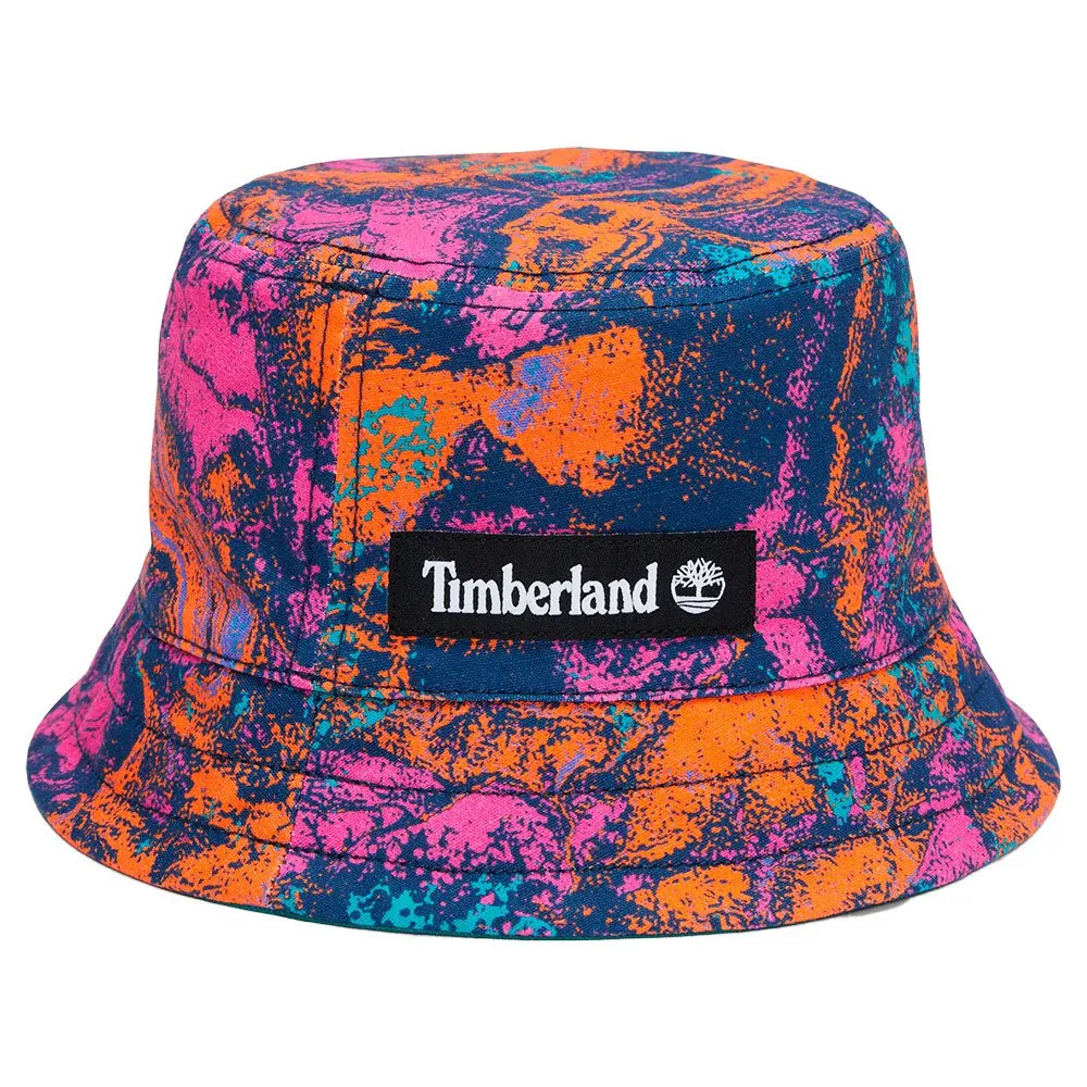 Timberland Reversible Psychedelic Print Bucket Hat Multicolor| Dressinn