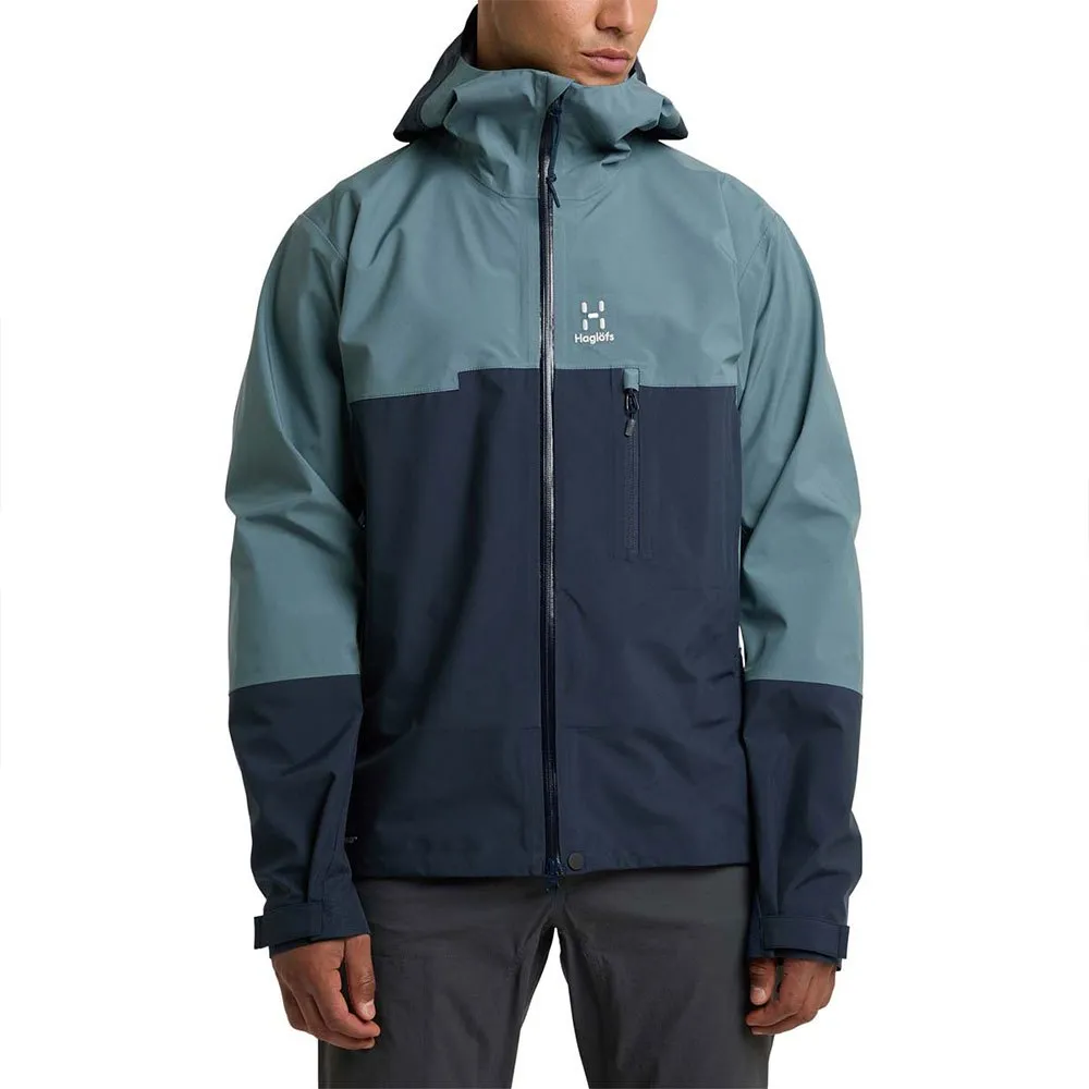 Haglöfs ROC Sloper Proof jacket Blue | Trekkinn