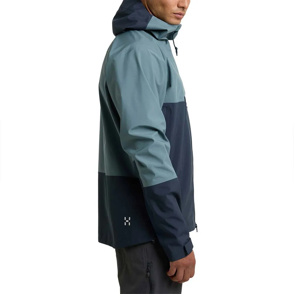 Haglöfs ROC Sloper Proof jacket Blue | Trekkinn
