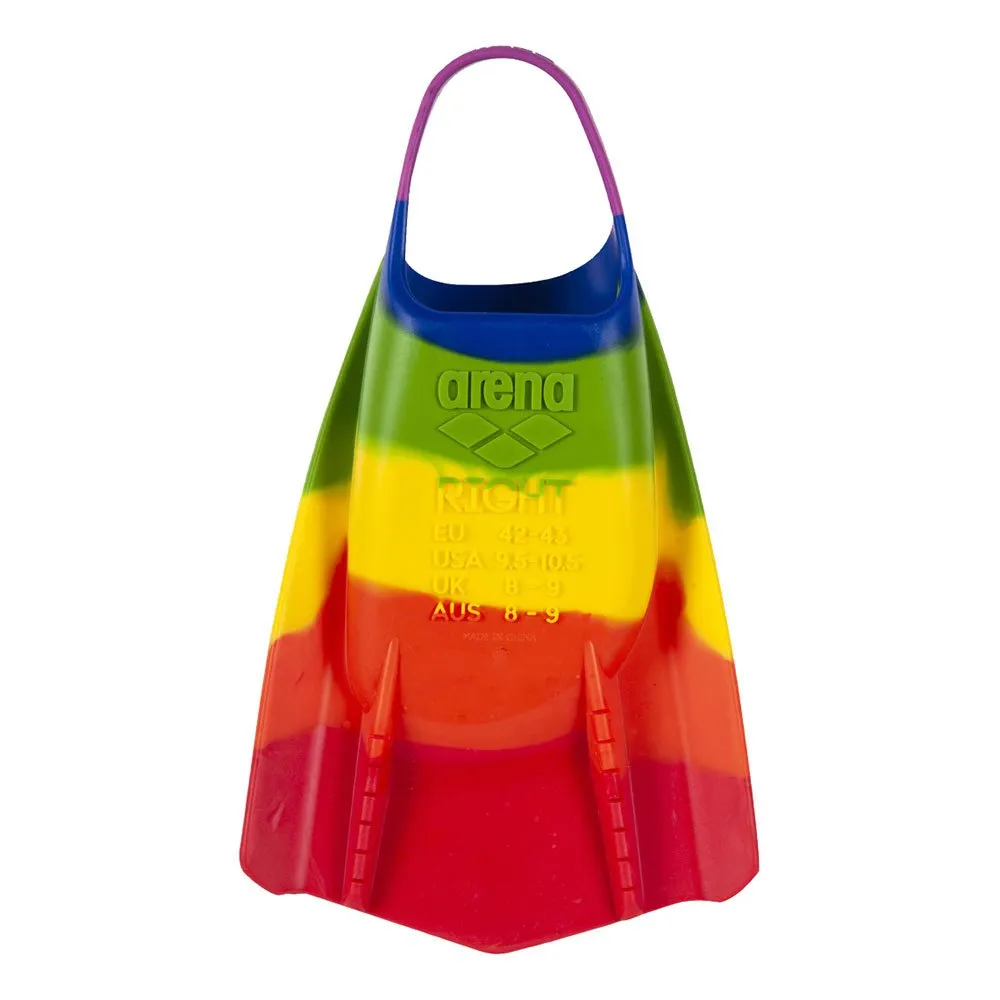 Arena Powerfin Pro II limited edition Swimming Fins Multicolor| Swiminn