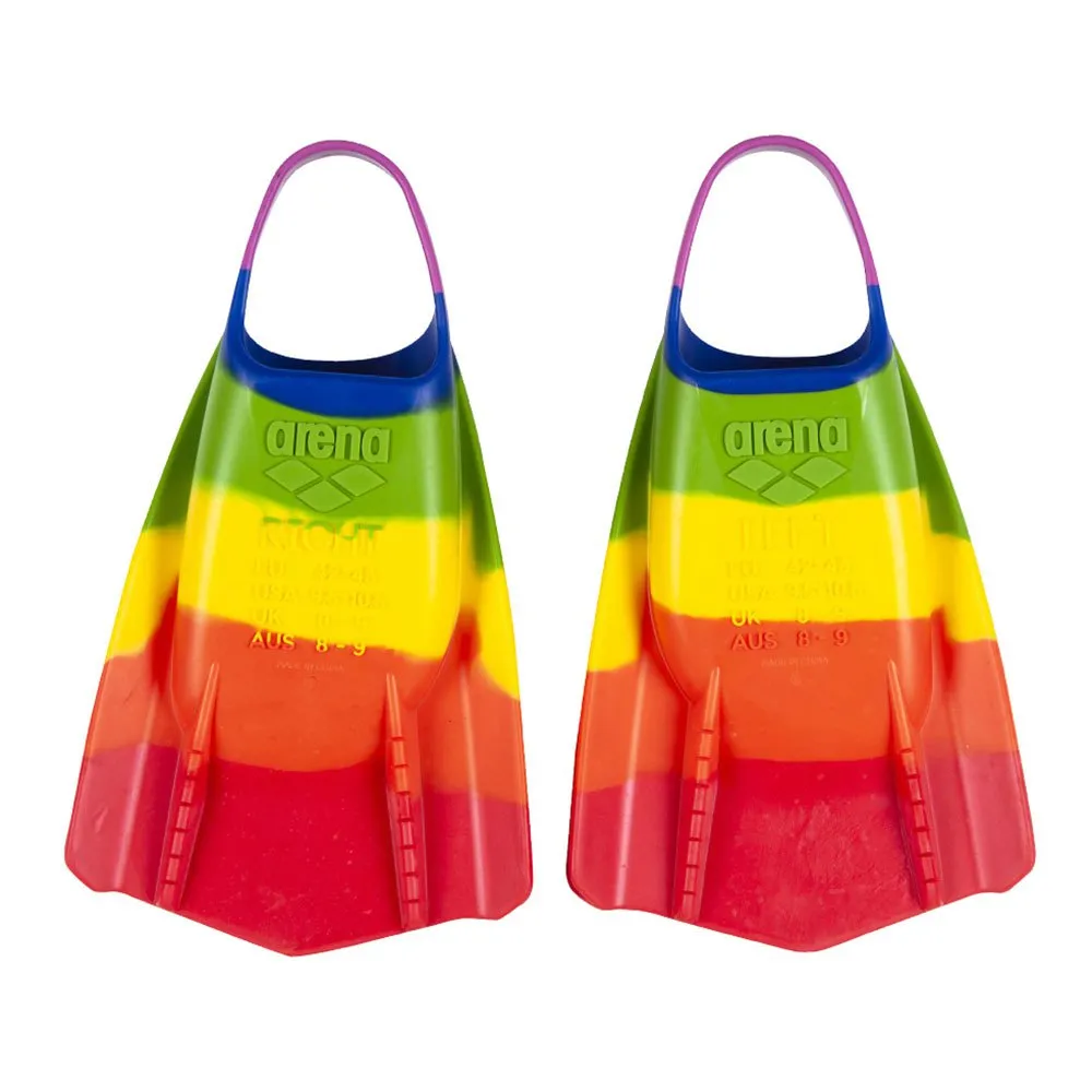 Arena Powerfin Pro II limited edition Swimming Fins Multicolor| Swiminn