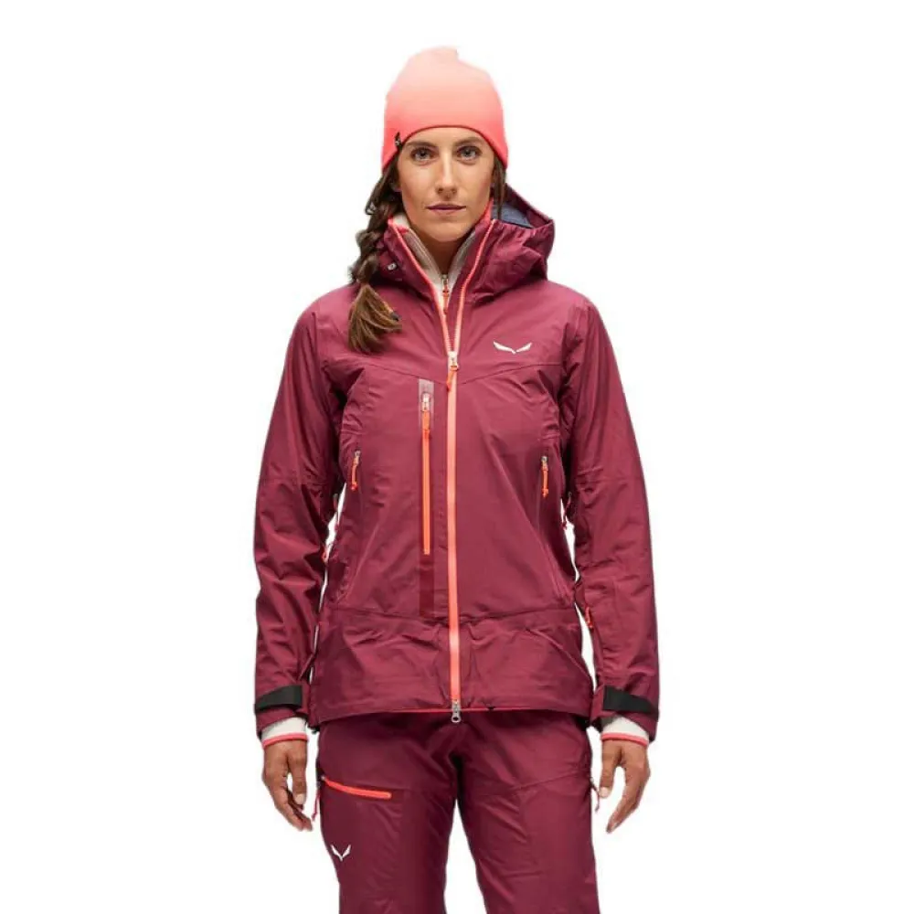 Salewa Sella Responsive jacket Red | Trekkinn
