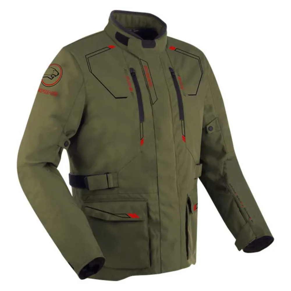 Bering Voyager jacket Green | Motardinn