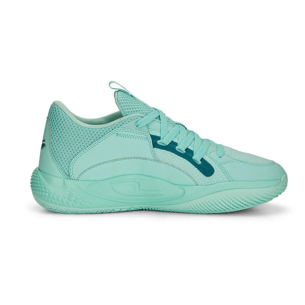 Puma Tênis de basquete Court Rider Chaos Sl Verde | Basquetebol Sapatos
