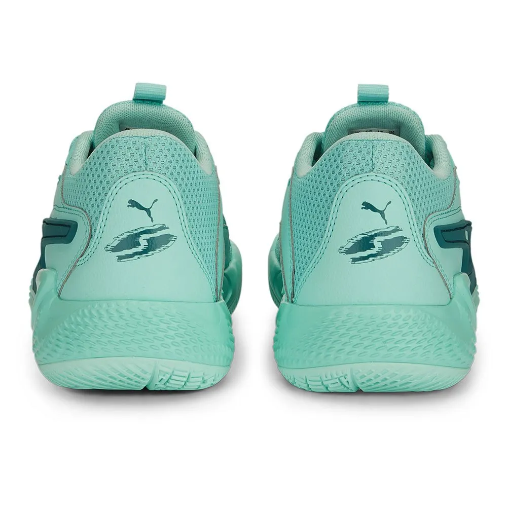 Puma Tênis de basquete Court Rider Chaos Sl Verde | Basquetebol Sapatos