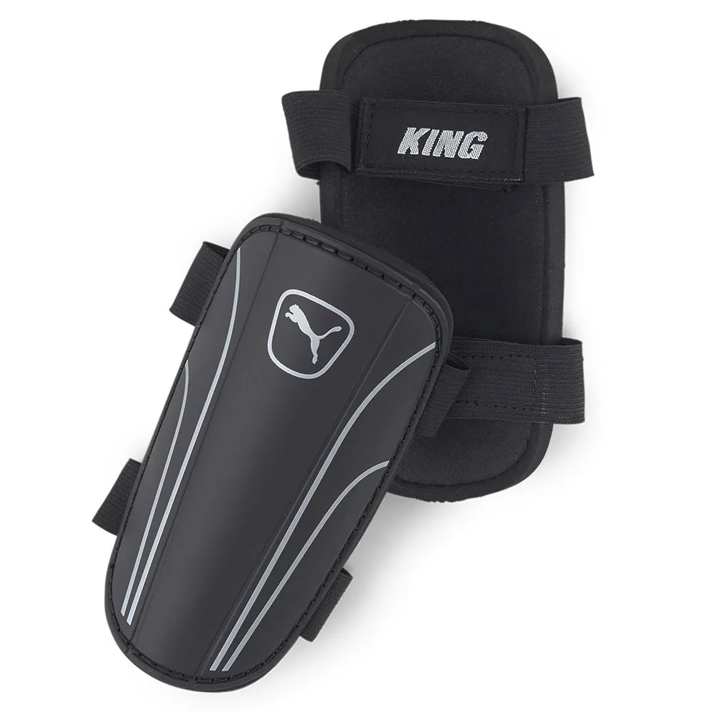 Puma King Strap Shin Guards Black | Goalinn
