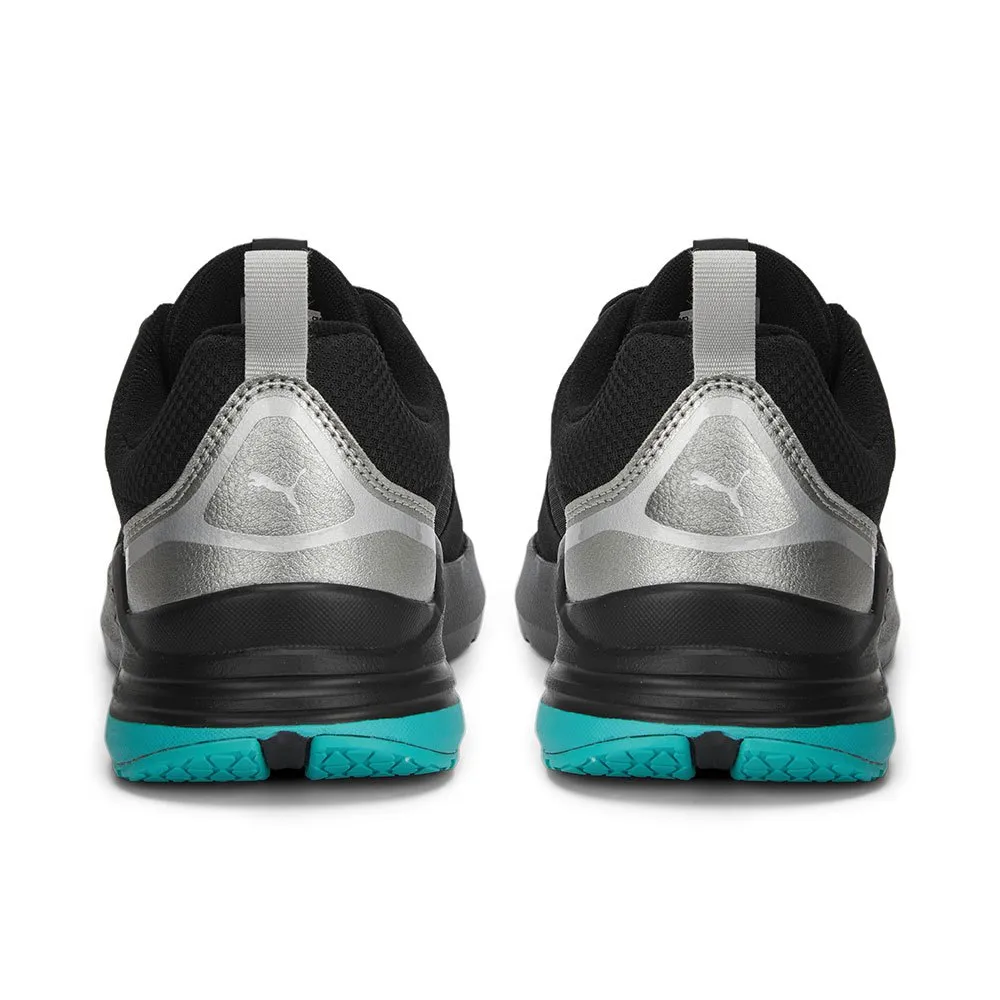 Puma Mercedes AMG Petronas F1 Wired Run motorcycle shoes Black| Motardinn