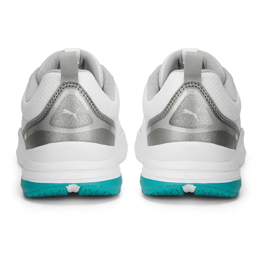 Puma Mercedes AMG Petronas F1 Wired Run motorcycle shoes White| Motardinn