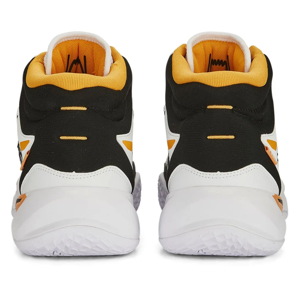 Puma Tênis de basquete Playmaker Pro Mid Bl Beige | Basquetebol Sapatos