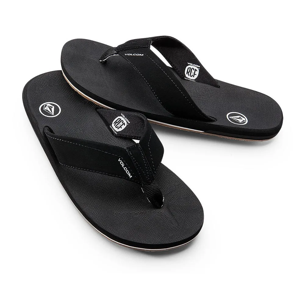 Volcom Victor Sandals Black | Dressinn