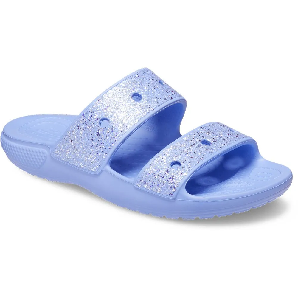 Crocs Classic Glitter sandals Blue | Dressinn