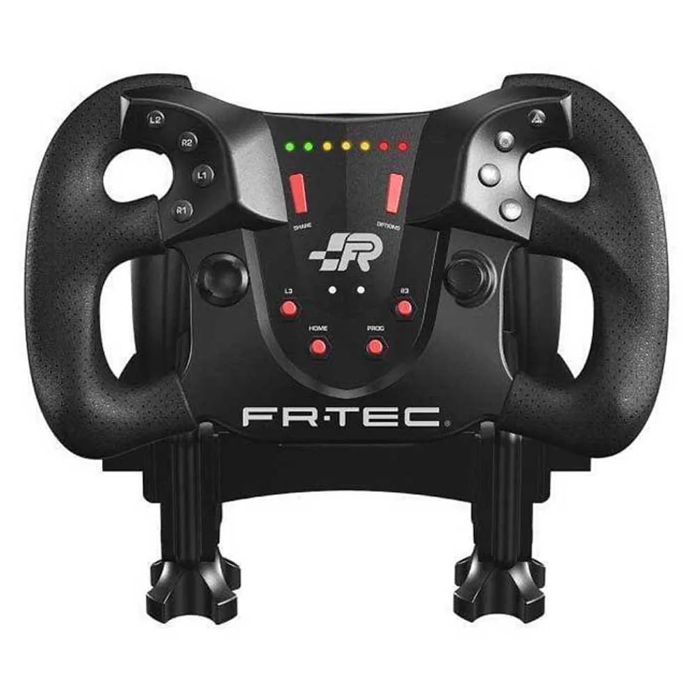 Fr-tec Formula Steering Wheel And Pedals Silver | Techinn