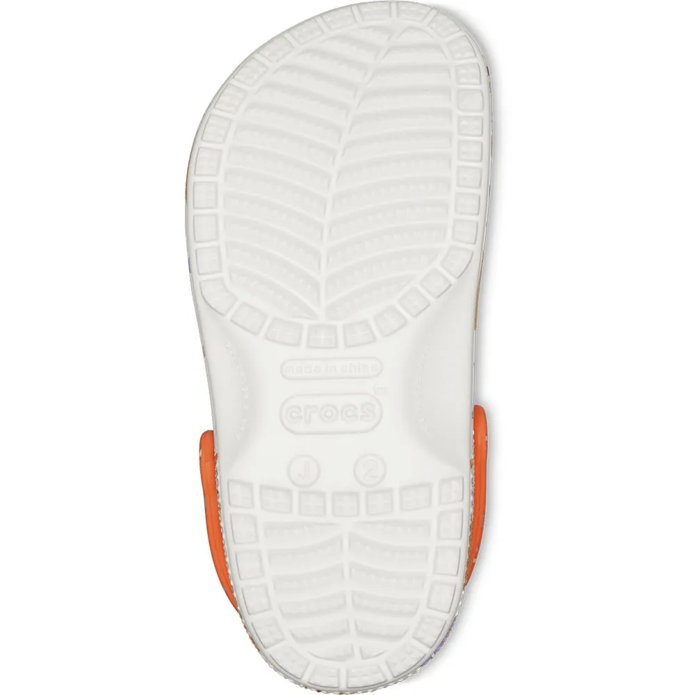 Crocs Classic Ice Cream Graphic Clogs White | Dressinn