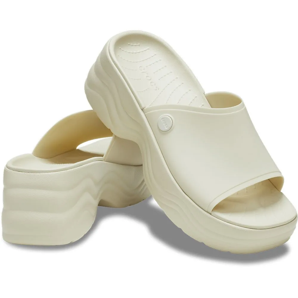 Crocs Skyline Slides Beige | Dressinn