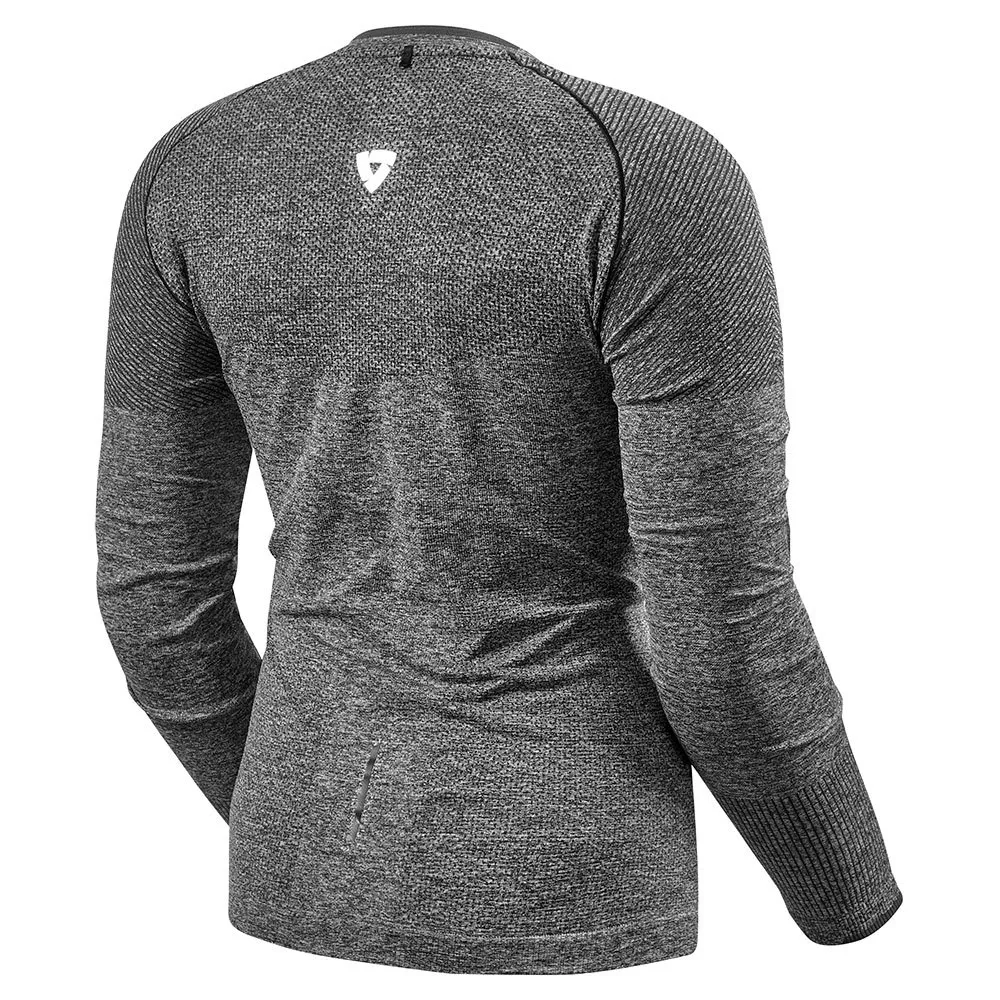Revit Airborne Compression long sleeve base layer Grey | Trekkinn