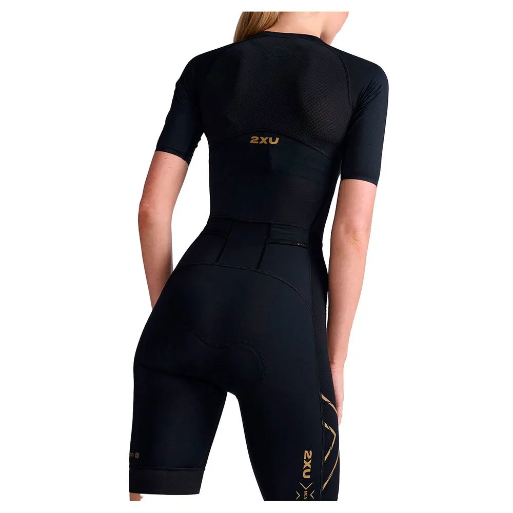 2XU Light Speed Short Sleeve Trisuit | Swiminn