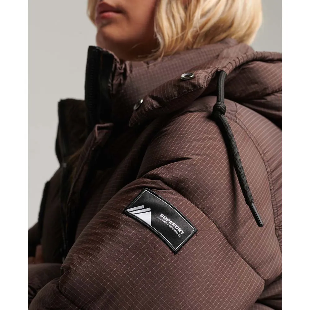 Superdry Touchline Padded jacket Brown | Dressinn