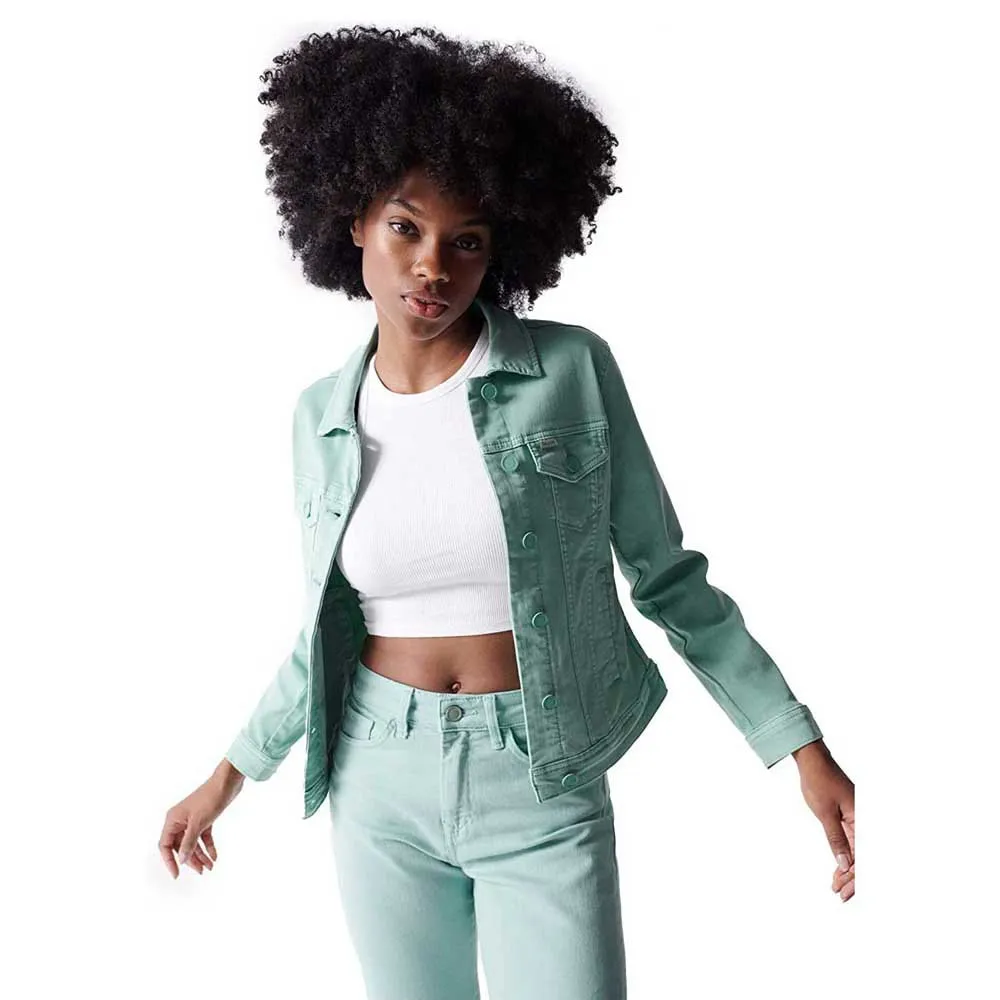 Salsa jeans Classic Basic Denim Jacket | Dressinn