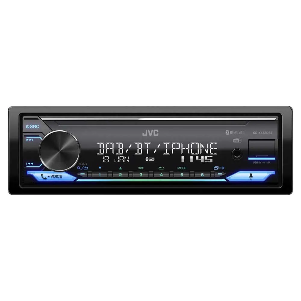 JVC KD-X482DBT Car Radio | Techinn